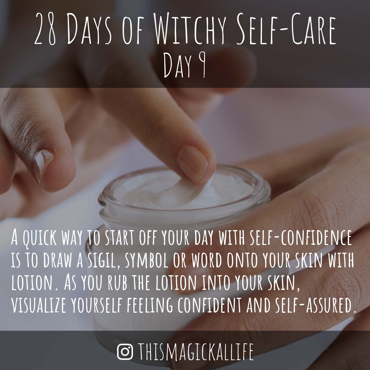 Lotion Sigil for Self-Confidence – This Magickal Life